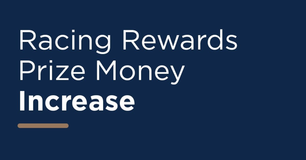 Racing Rewards Prize Money Increase • Racing SA
