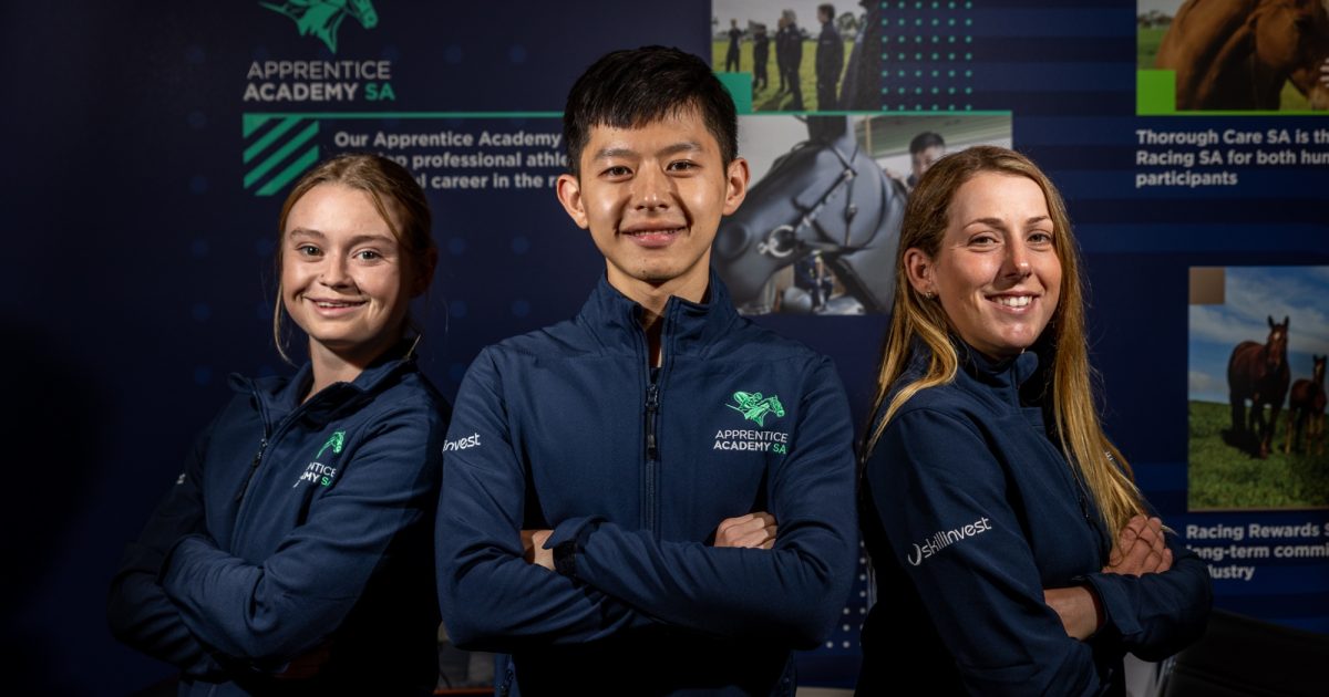 Three new faces join SA Apprentice Academy • Racing SA