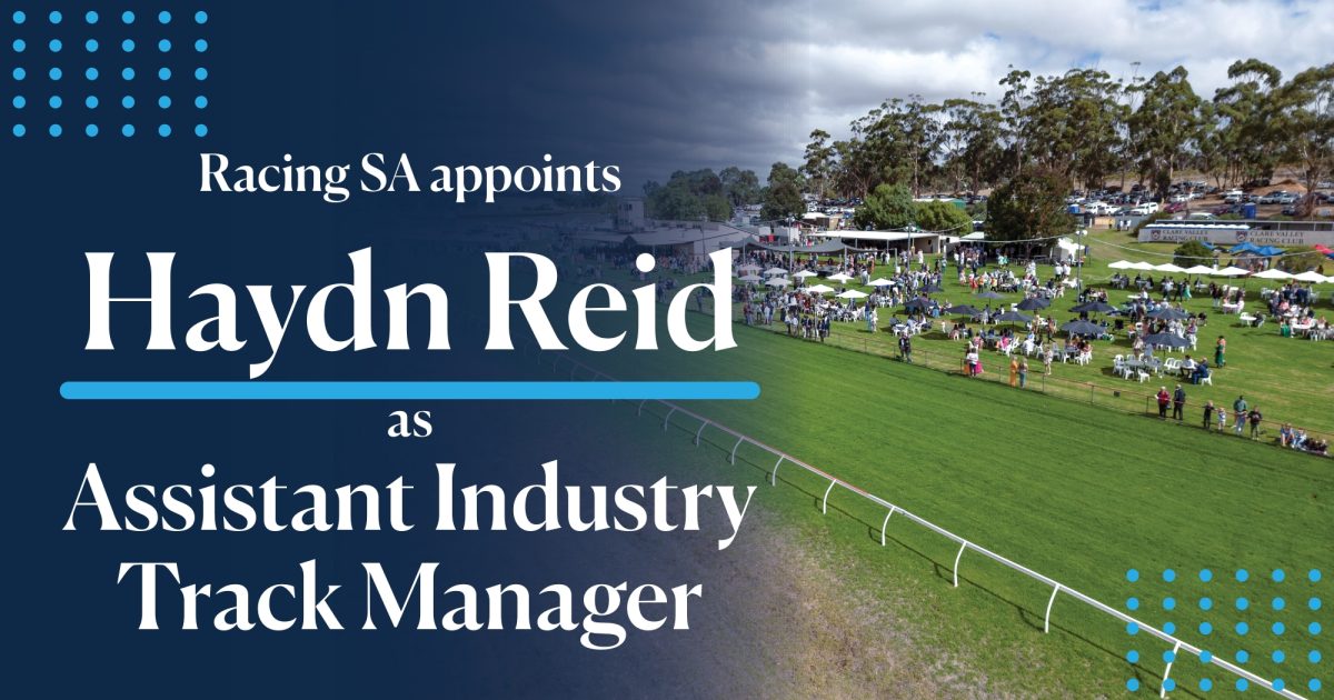 Haydn Reid joins Racing SA as Assistant Industry Track Manager • Racing SA